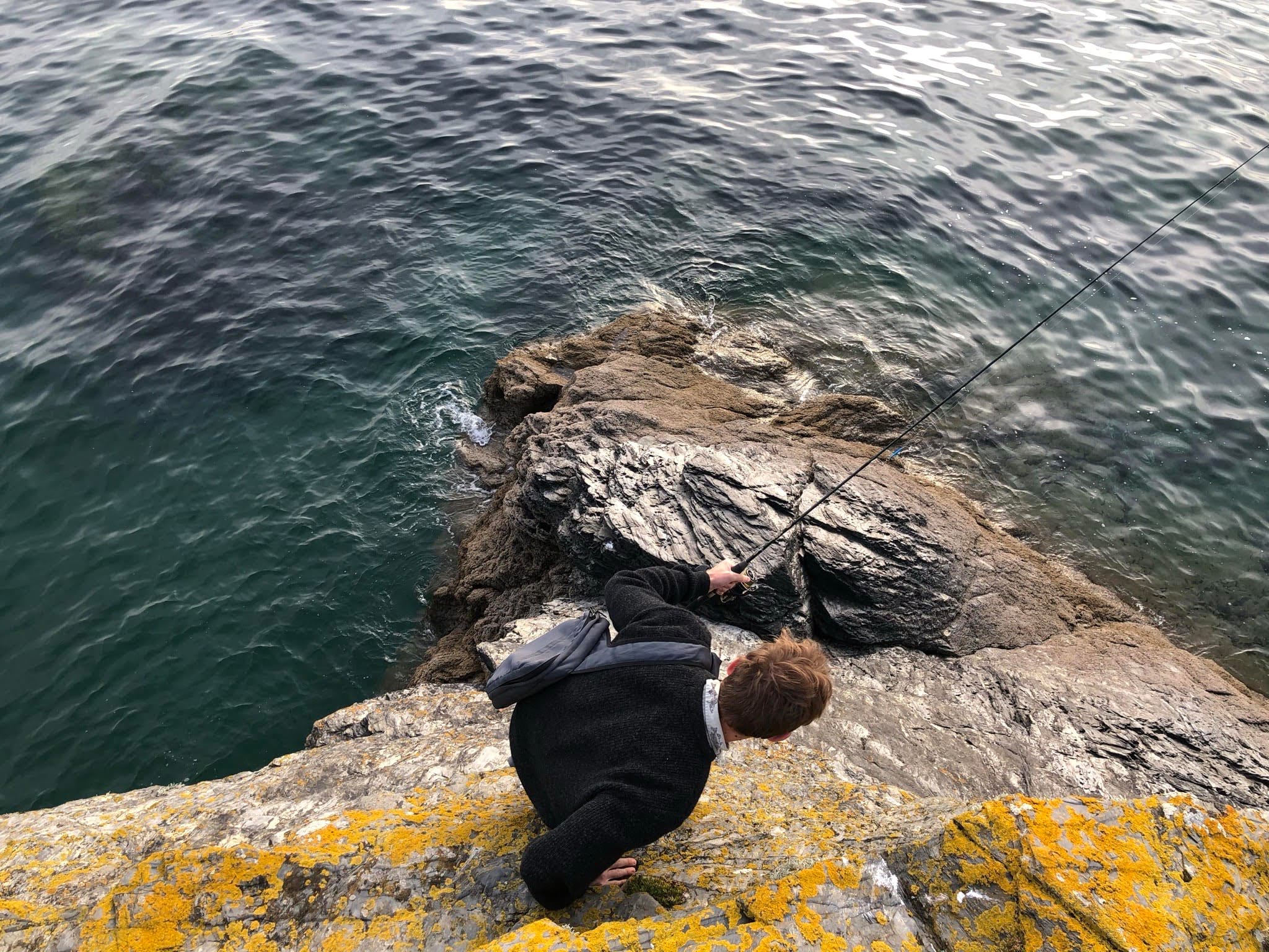 Rock Fishing with Lures – Mevagissey, Cornwall